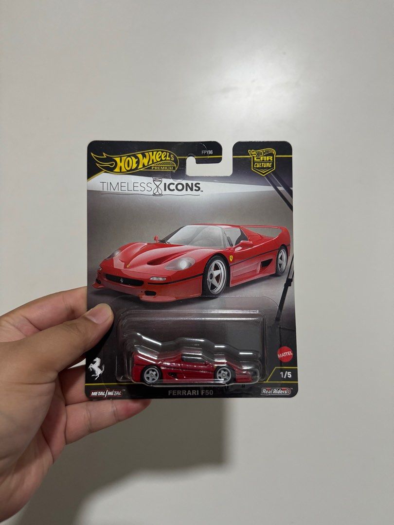 Hot Wheels - Ferrari F50, Hobbies & Toys, Toys & Games on Carousell