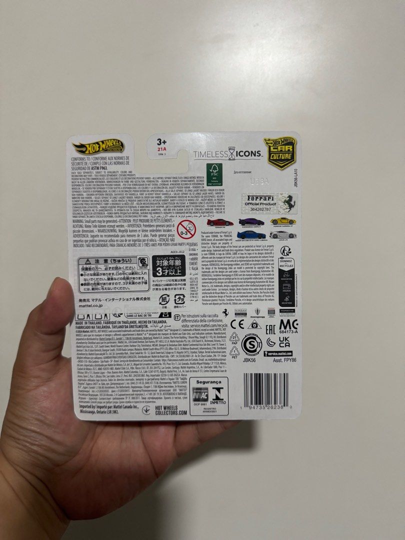 Hot Wheels - Ferrari F50, Hobbies & Toys, Toys & Games on Carousell