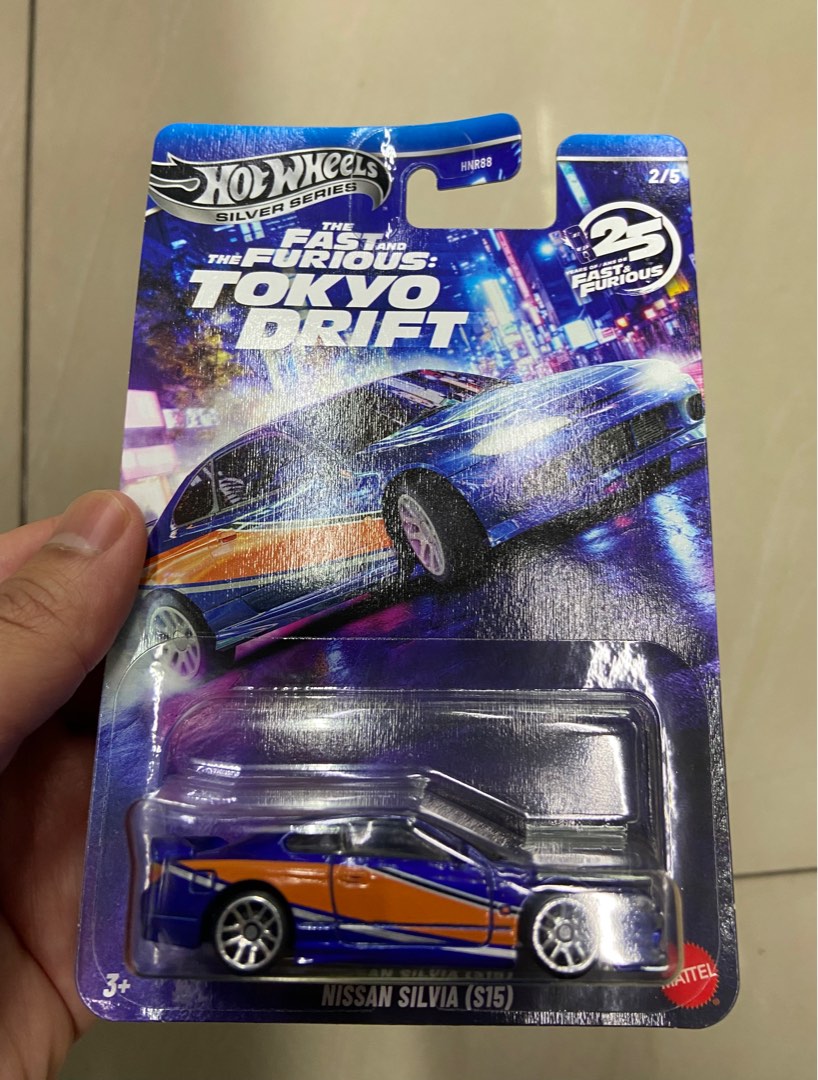 Hotwheels Fast and Furious Tokyo Drift Nissan Silvia S15, Hobbies ...
