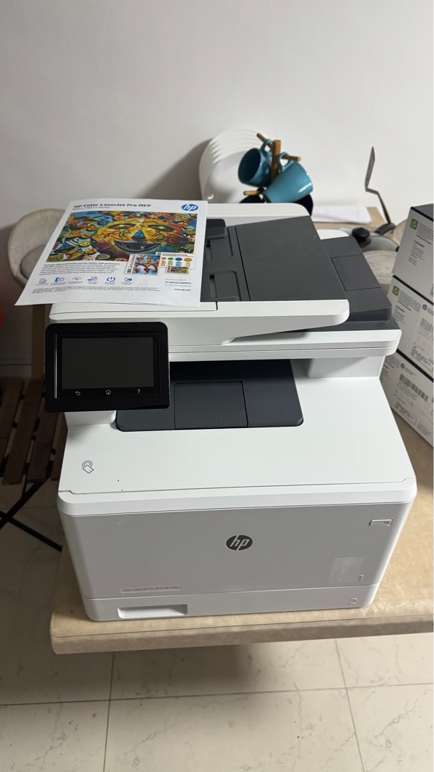 HP Color LaserJet Pro MFP M477fdw Printer with 4*100% FULL TUNERS ...