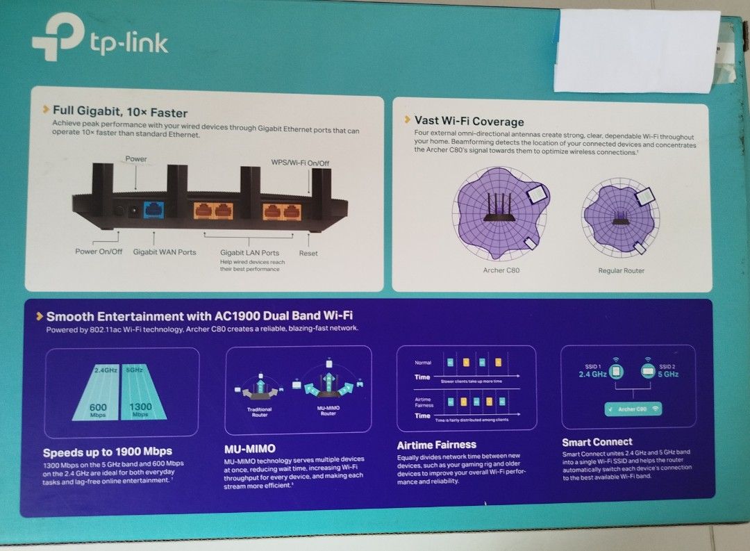 TP-LINK router Huawei modem Optical Network Terminal, Computers & Tech ...