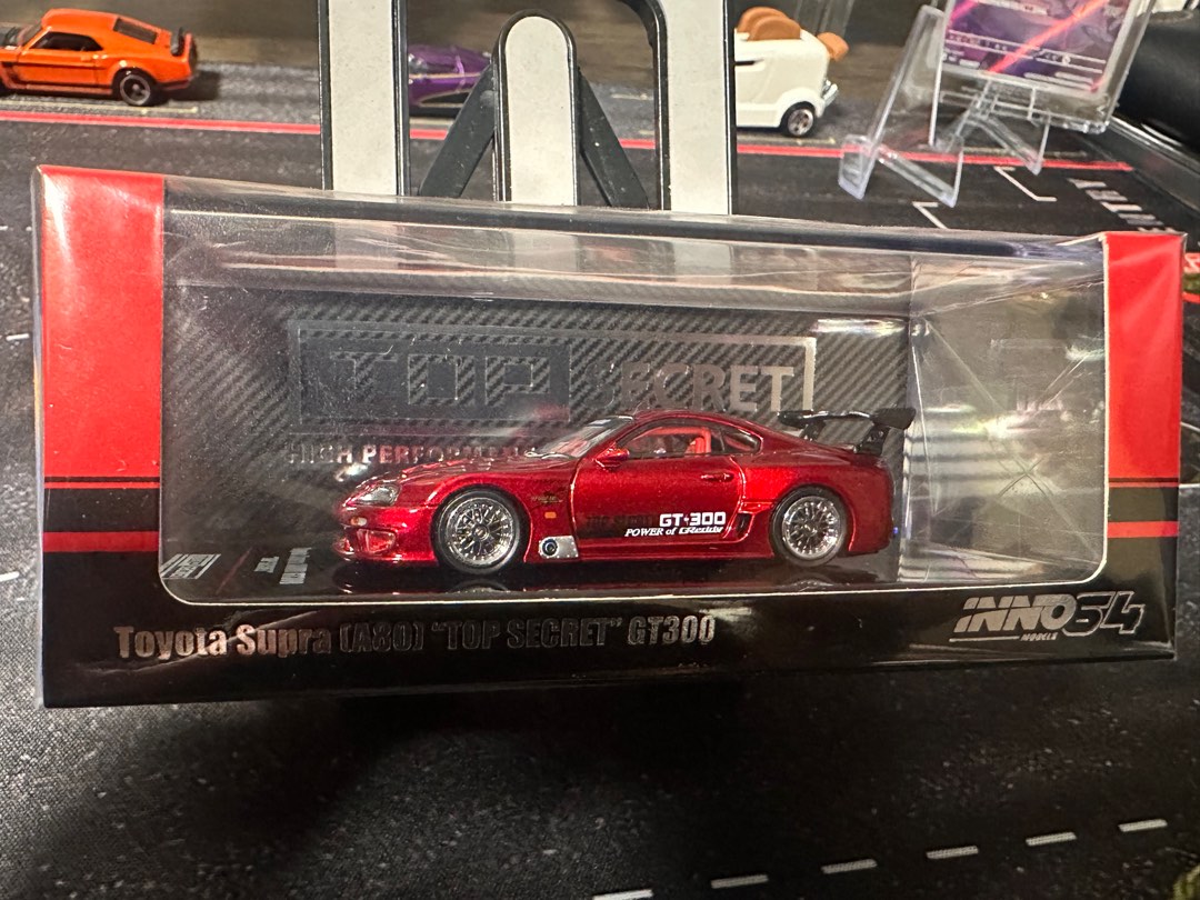 INNO64 Toyota Supra (A80) TOP SECRET GT300, Hobbies & Toys, Toys ...