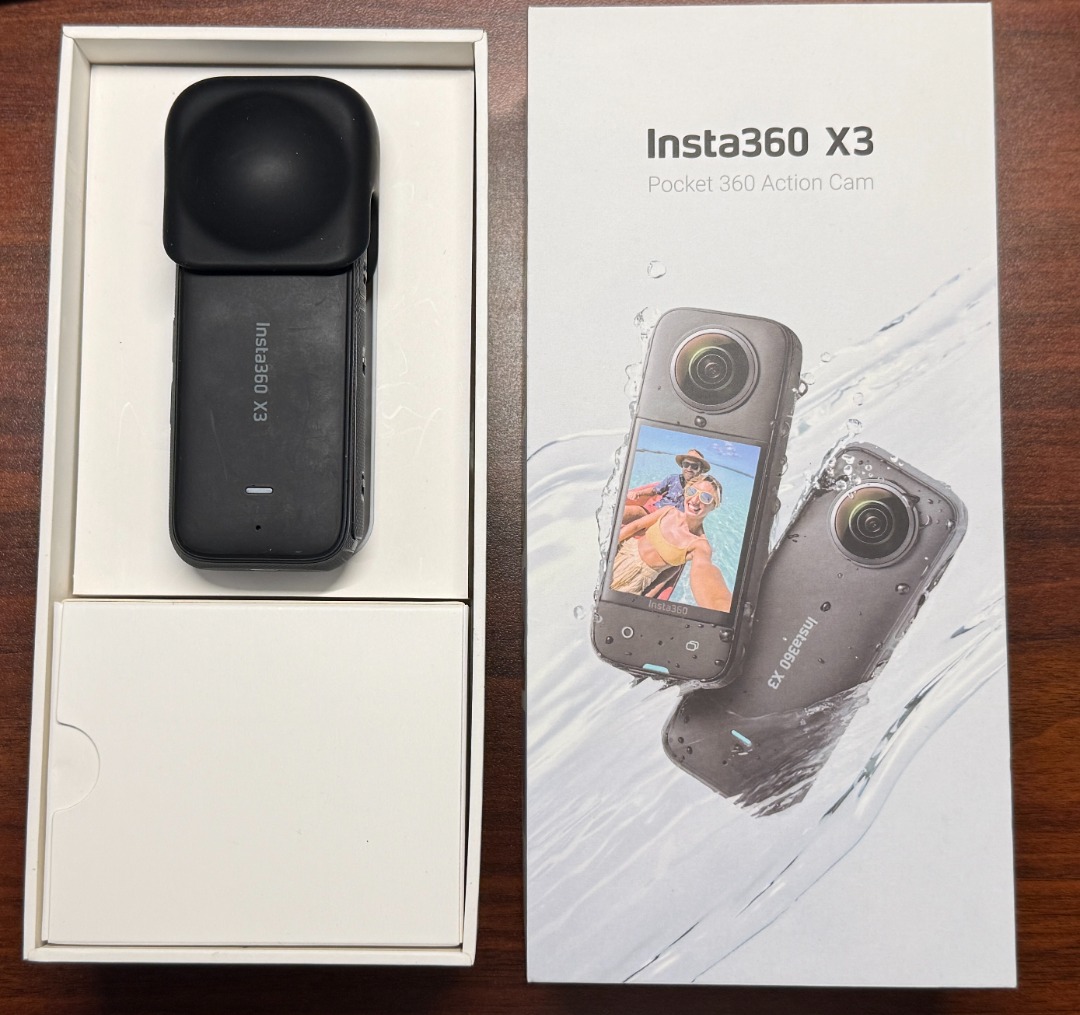 Insta360 X3 Pocket 360 Action Cam - Well Used, Photography, Cameras on ...