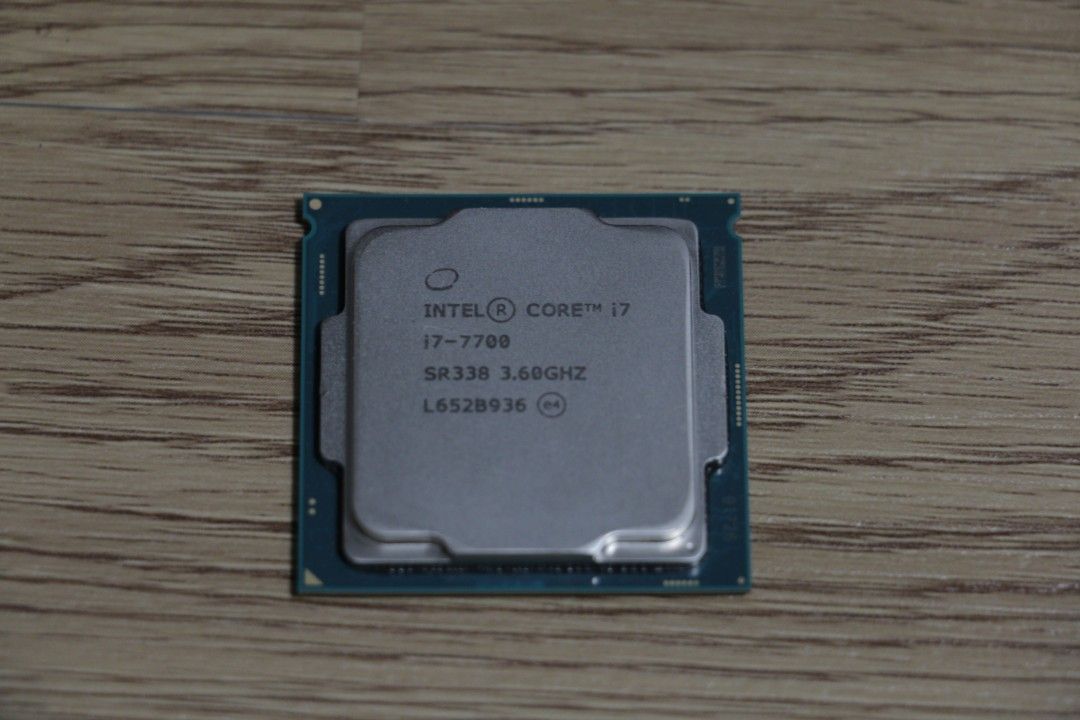 Intel Core i7-7700 CPU, Computers & Tech, Parts & Accessories, Computer ...