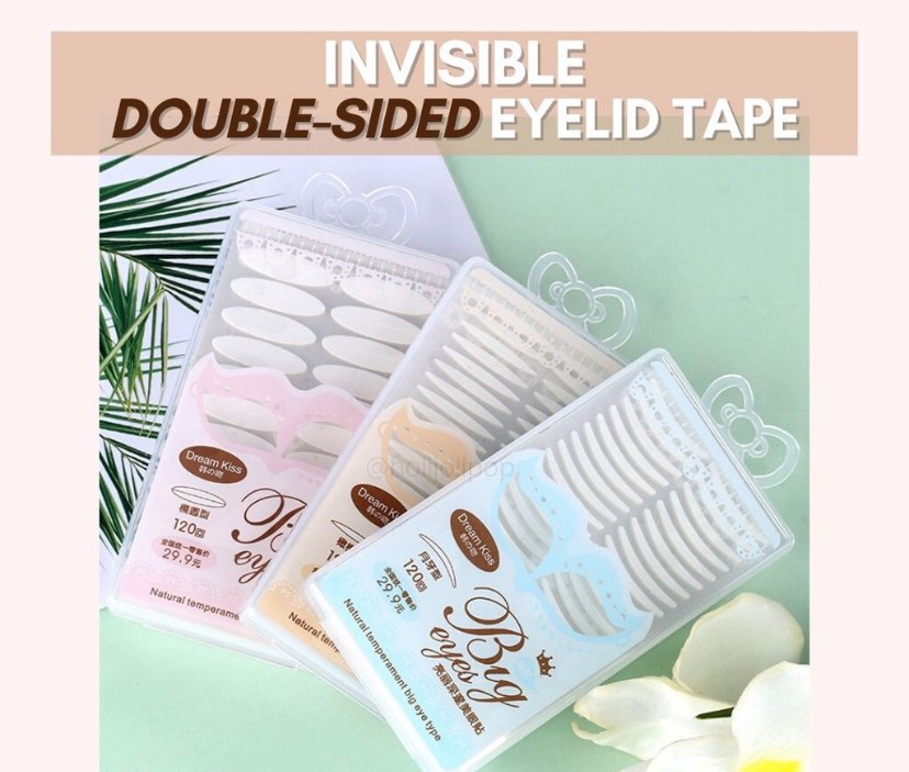 Invisible Tape Double Sided Eyelid Tape - 120pc/ box, Beauty & Personal ...