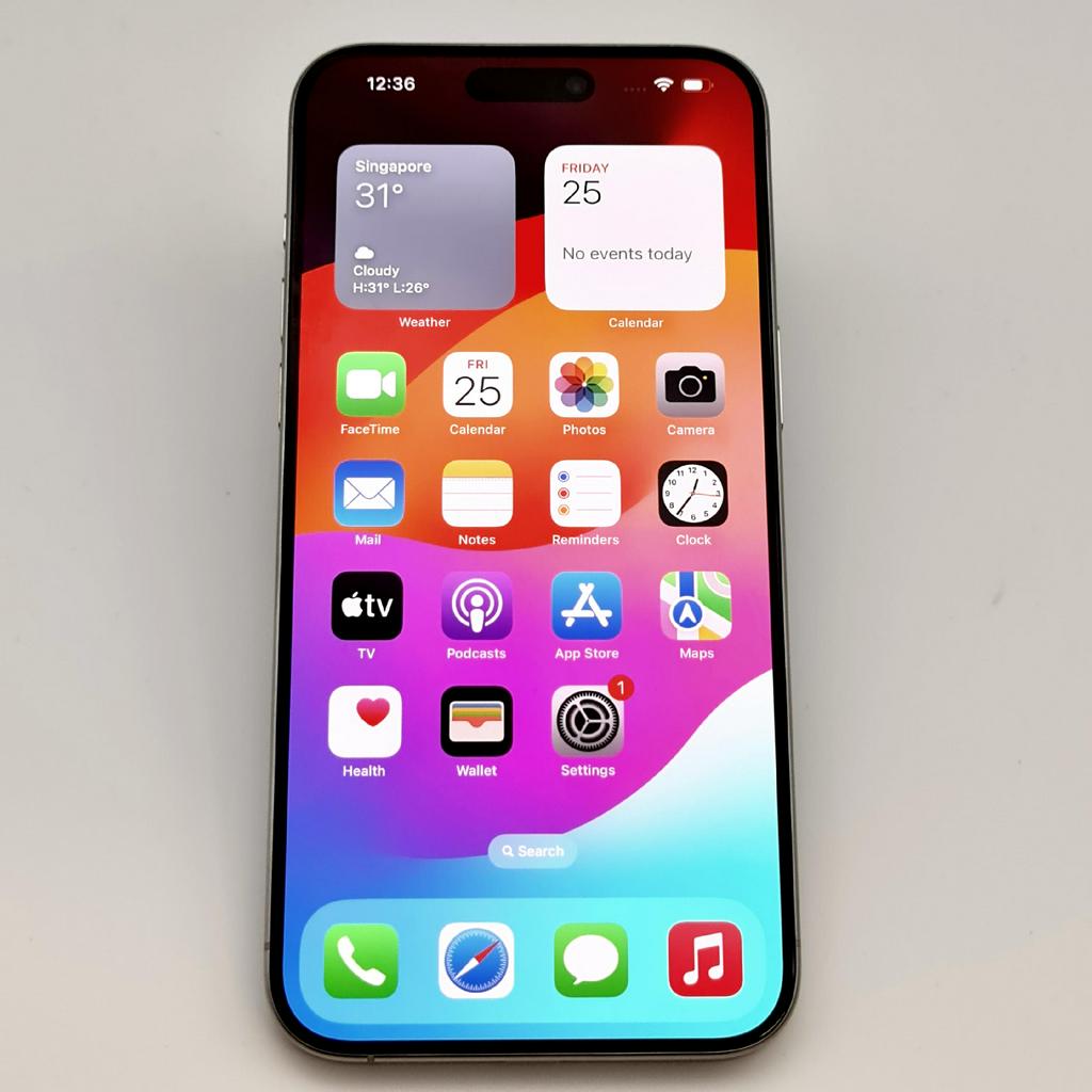 iPhone 15 Pro Max 1 TB White Titanium, Mobile Phones & Gadgets, Mobile ...