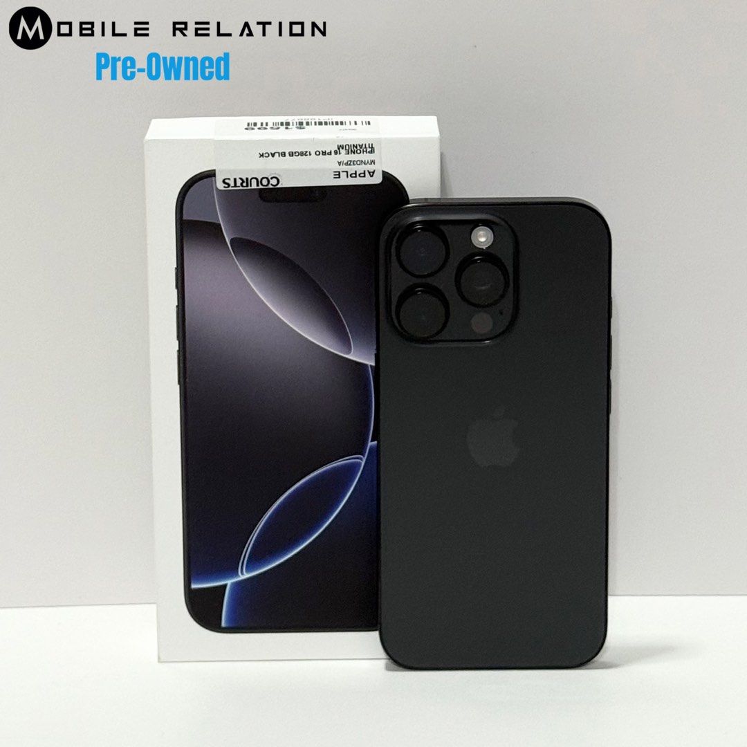iPhone 16 Pro Black Titanium 128GB, Mobile Phones & Gadgets, Mobile ...