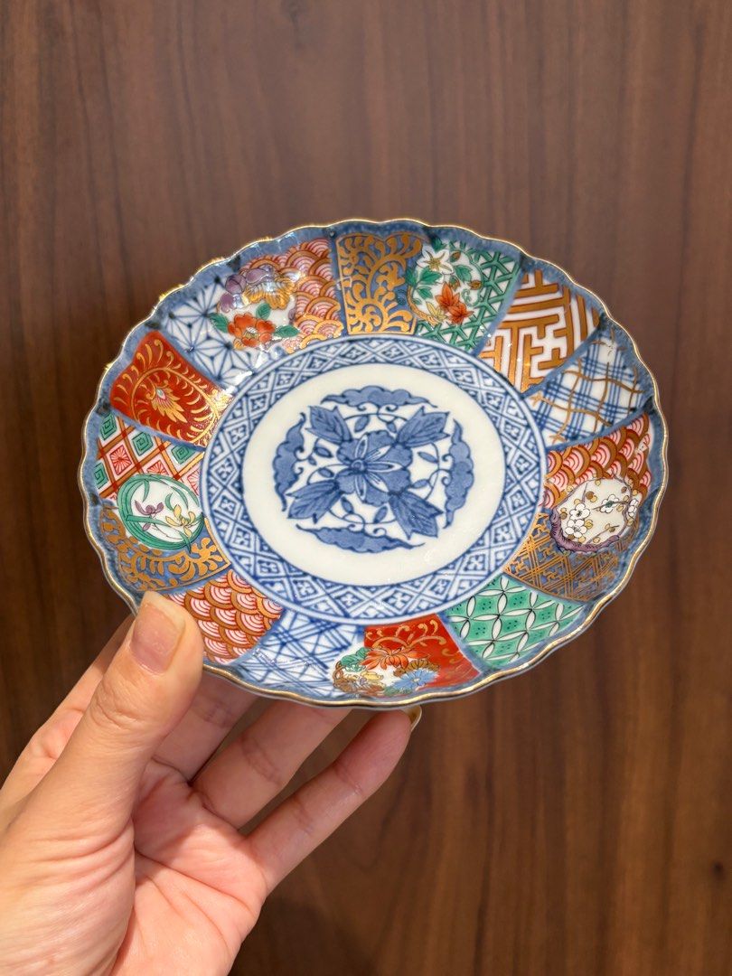 Japanese Old Imari-Style Porcelain Small Plates (Set of 2), Hobbies ...
