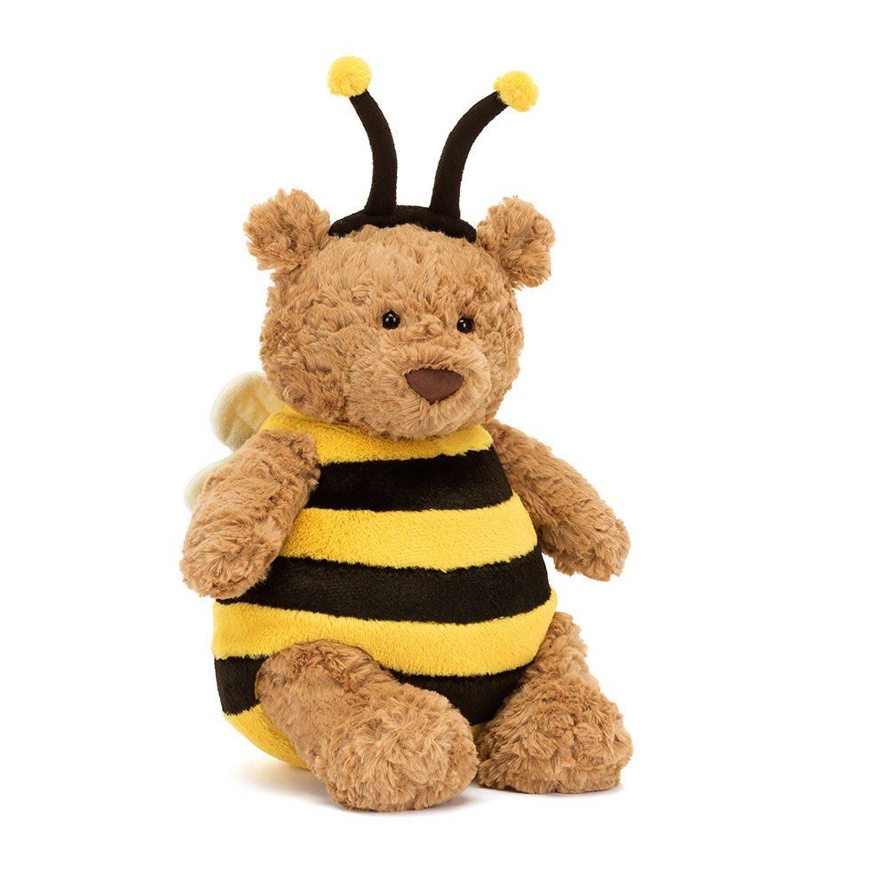 Jellycat Bartholomew Bear Bumblebee, Hobbies & Toys, Toys & Games on ...