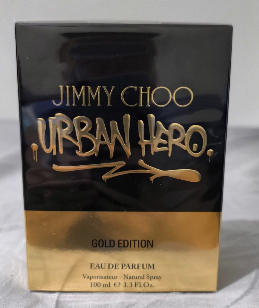 Jimmy Choo Urban Hero Gold Edition Eau de Parfum, Beauty & Personal ...