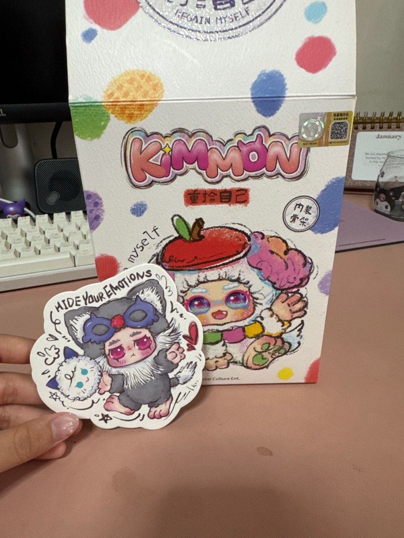 Kimmom Blind Box Figure - Hide Your Emotions, Hobbies & Toys, Toys ...