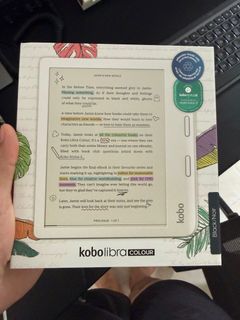 Kobo Libra Colour E-reader - Black, Mobile Phones & Gadgets, E-Readers ...