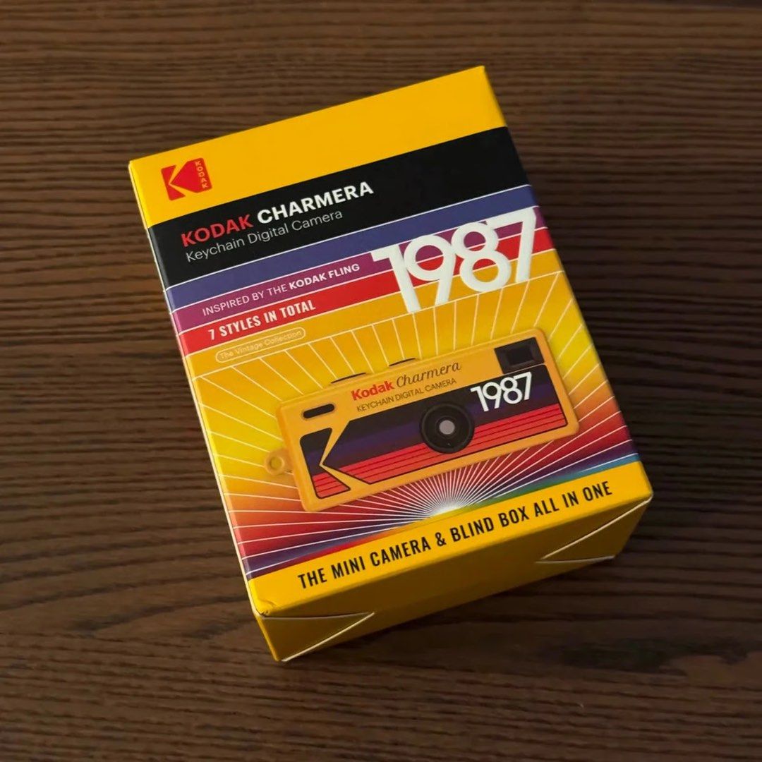 Kodak Charmera Keychain Digital Camera - Blind Box Red / Blue ...