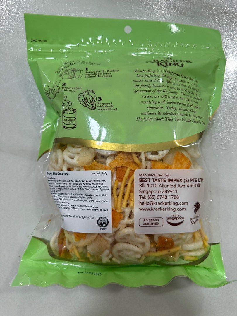 Kracker King Party Mix Crackers ( have free gift and you can choose ...