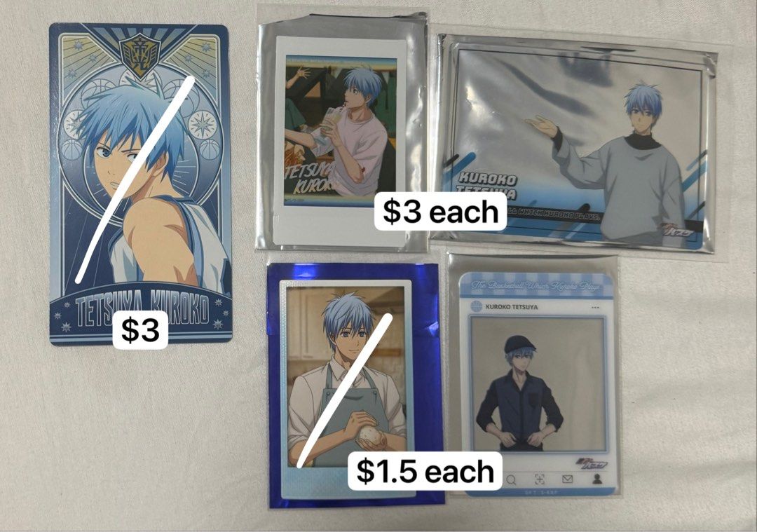 [2 pictures] Kuroko no basket knb badges papers, Hobbies & Toys ...