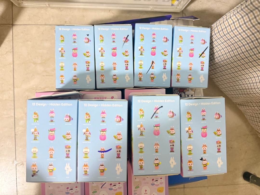 Labubu Flower series Blind Box, Hobbies & Toys, Toys & Games on Carousell