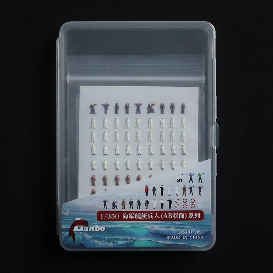 Lanbo 1/350 WWII US Aircraft Carrier Seaman & Pilot 3D printing figure ...