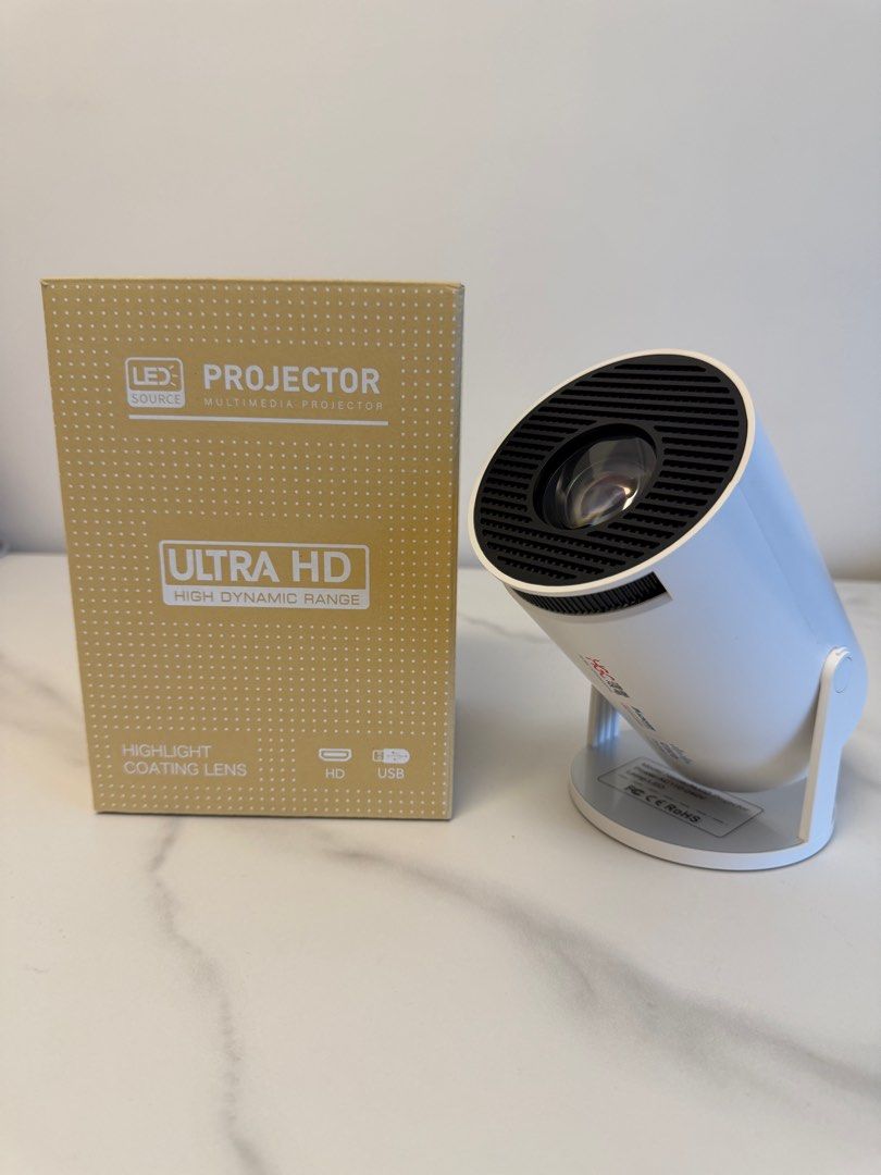 LED Source Ultra HD Multimedia Projector, 家庭電器, 電視 & 其他娛樂, 投影機 - Carousell
