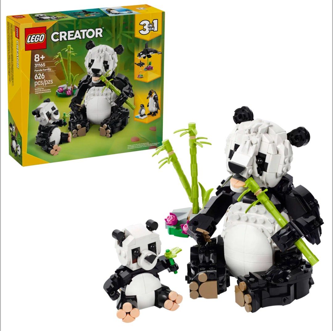 LEGO Creator 3-in-1 Panda Set 31115, Hobbies & Toys, Toys & Games on ...