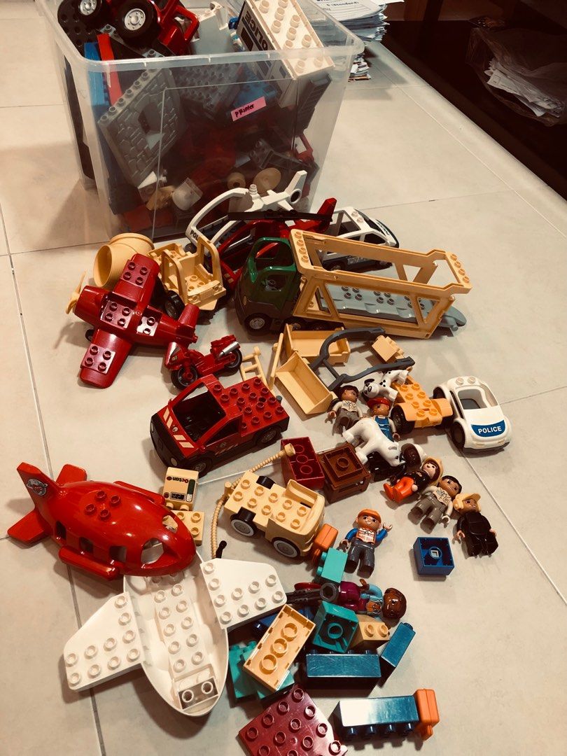 Airport, fire station and police station lego, Hobbies & Toys, Toys ...