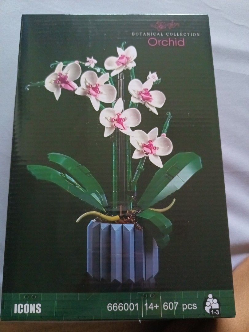Lego Icons Botanical Collection Orchid Set, Hobbies & Toys, Toys ...