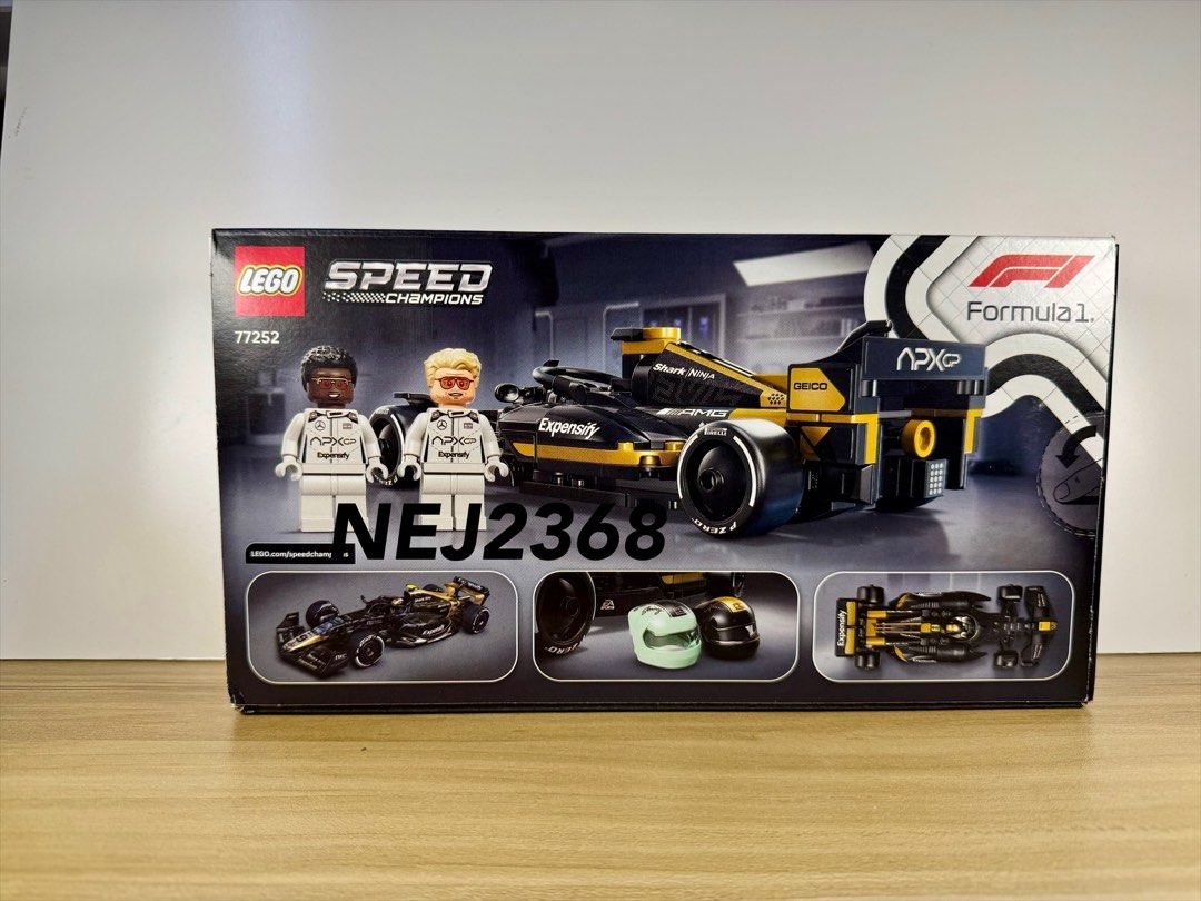 LEGO Speed Champions 77252 – APXGP Team Race Car (F1 The Movie ...