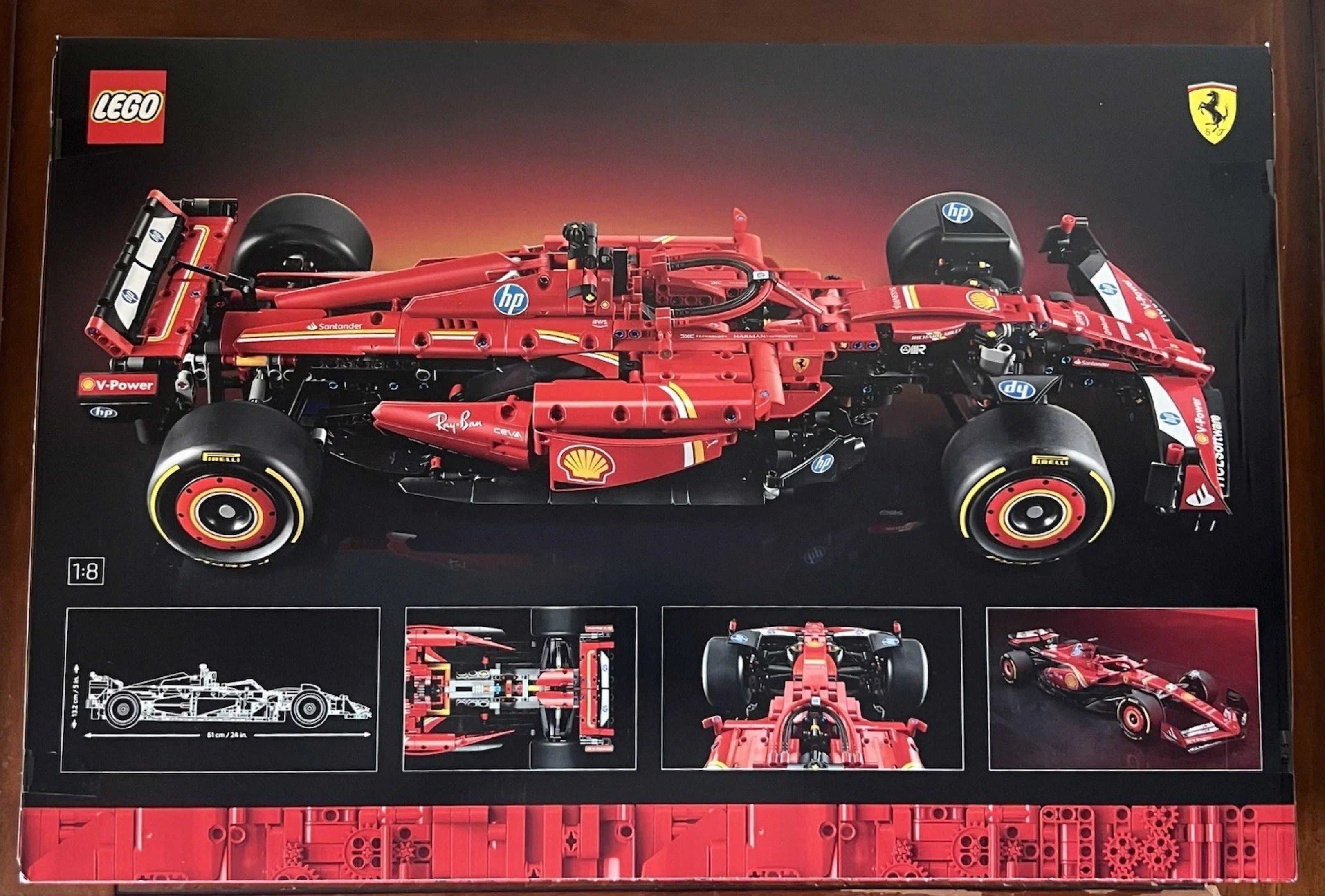 LEGO Technic Ferrari SF-24 Formula 1 Race Car, Hobbies & Toys, Toys ...