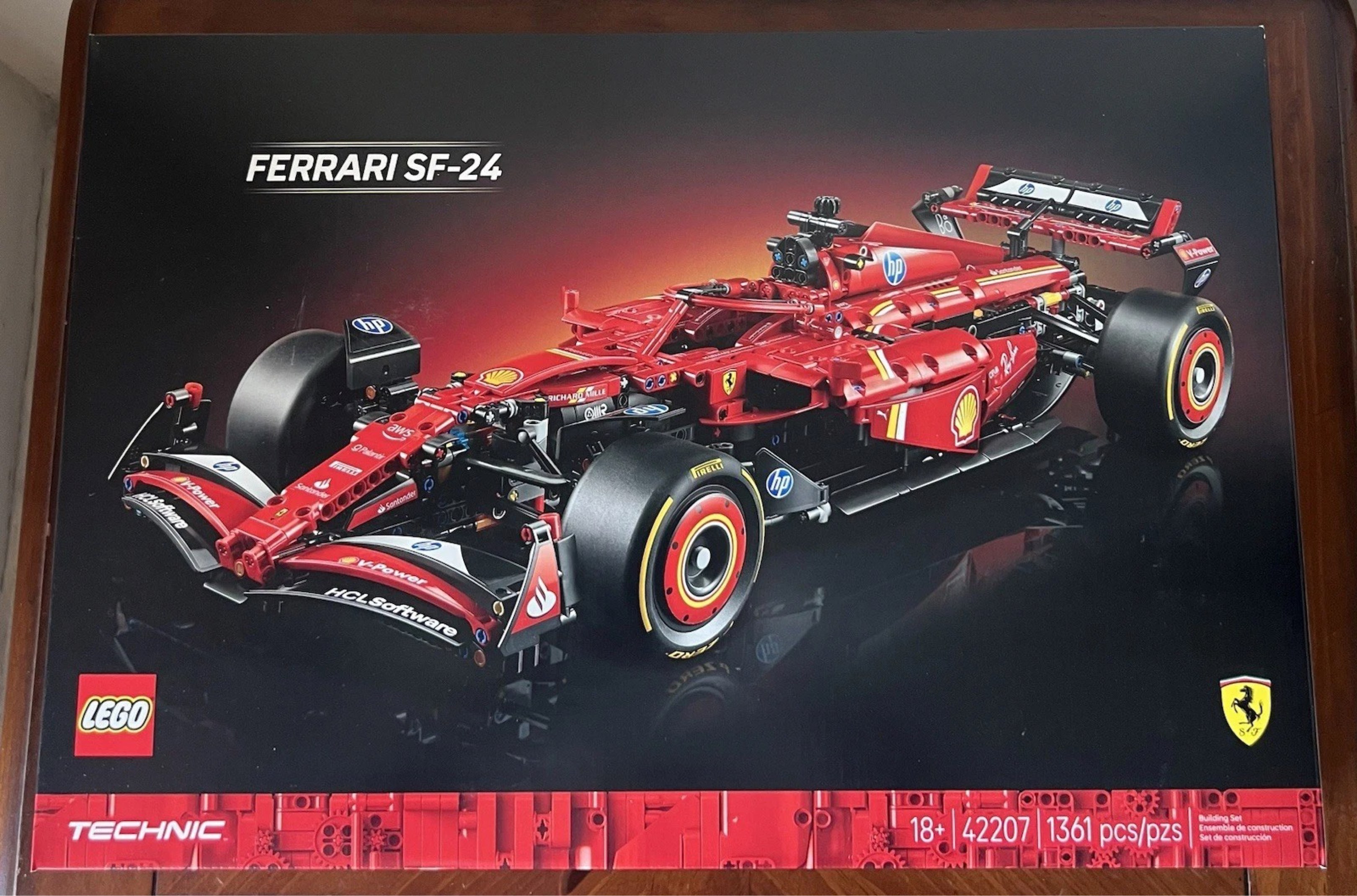 LEGO Technic Ferrari SF-24 Formula 1 Race Car, Hobbies & Toys, Toys ...