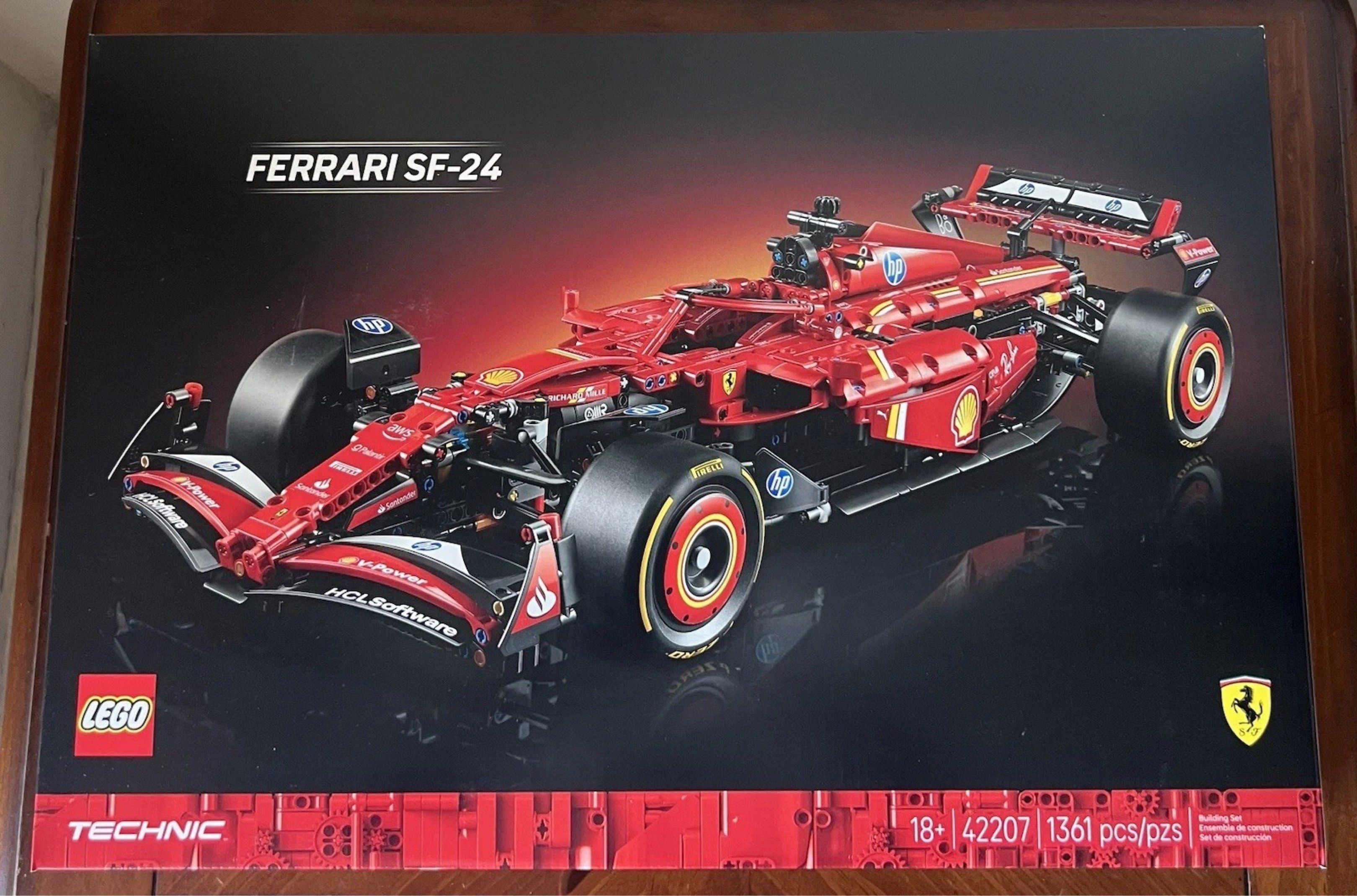 LEGO Technic Ferrari SF-24 Formula 1 Race Car, Hobbies & Toys, Toys ...