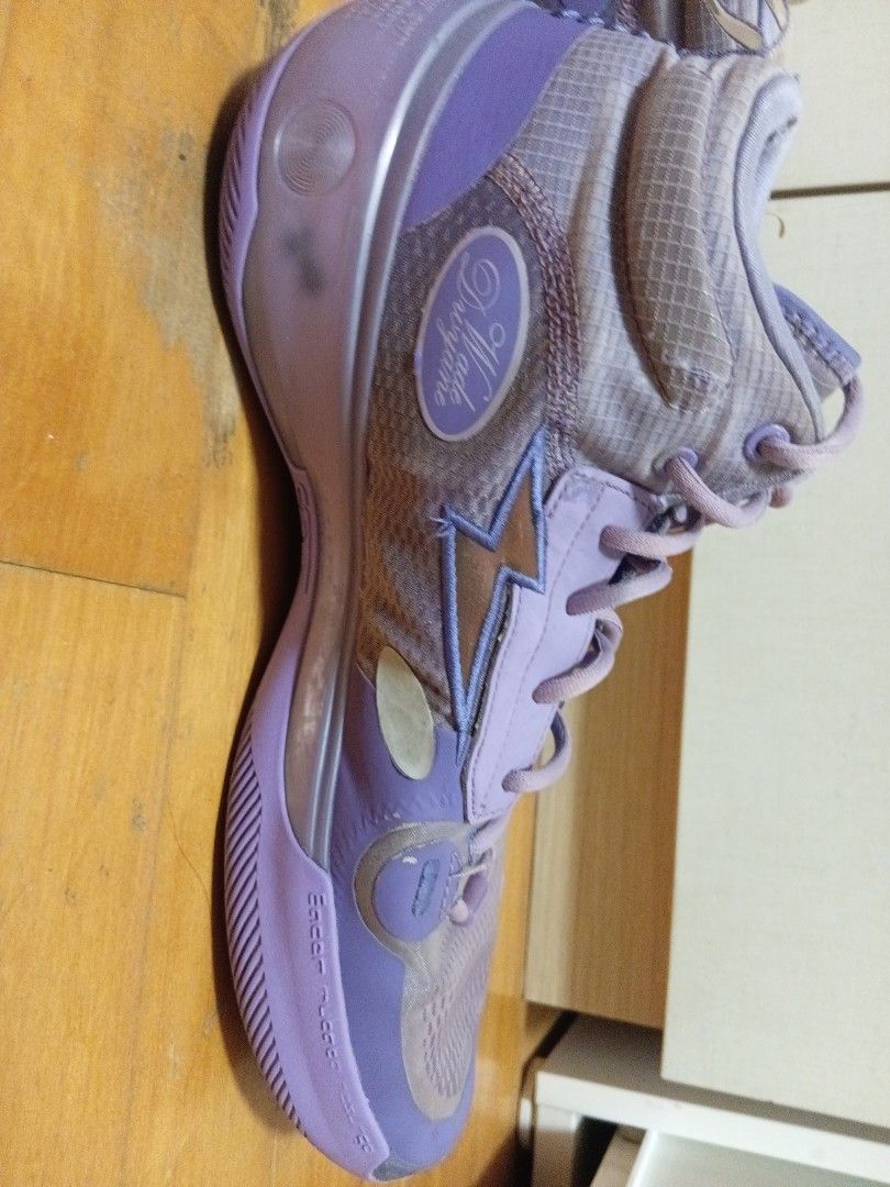 Li-Ning Way of wade 10 High Basketball Shoes "Lavender, Men's Fashion ...