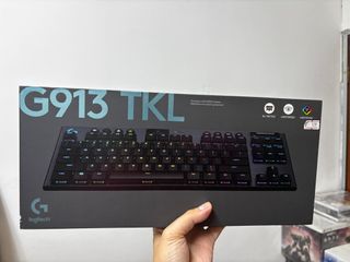 Used Logitech G913 TKL Wireless RGB Mechanical Gaming Keyboard (G913 ...