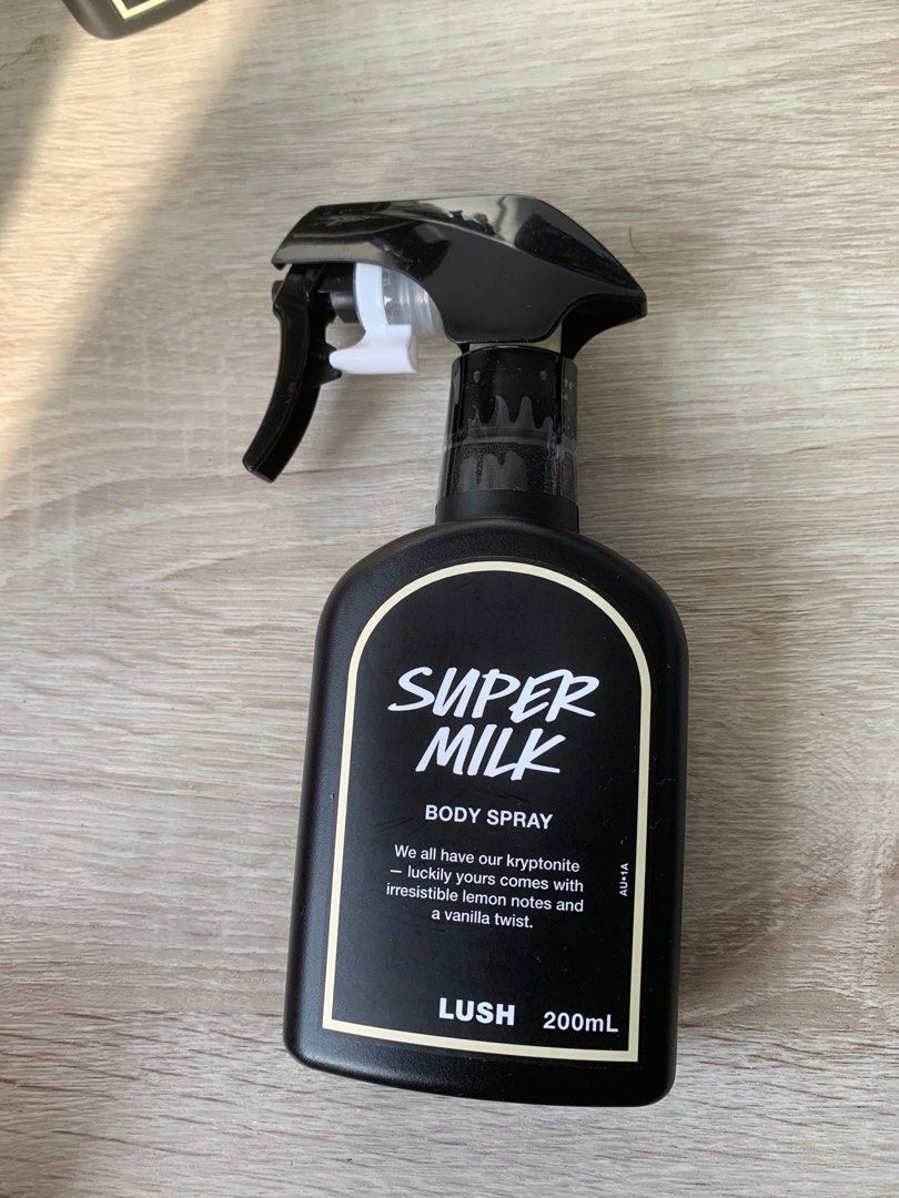 Lush Super Milk Body Spray 200ml, Beauty & Personal Care, Fragrance ...