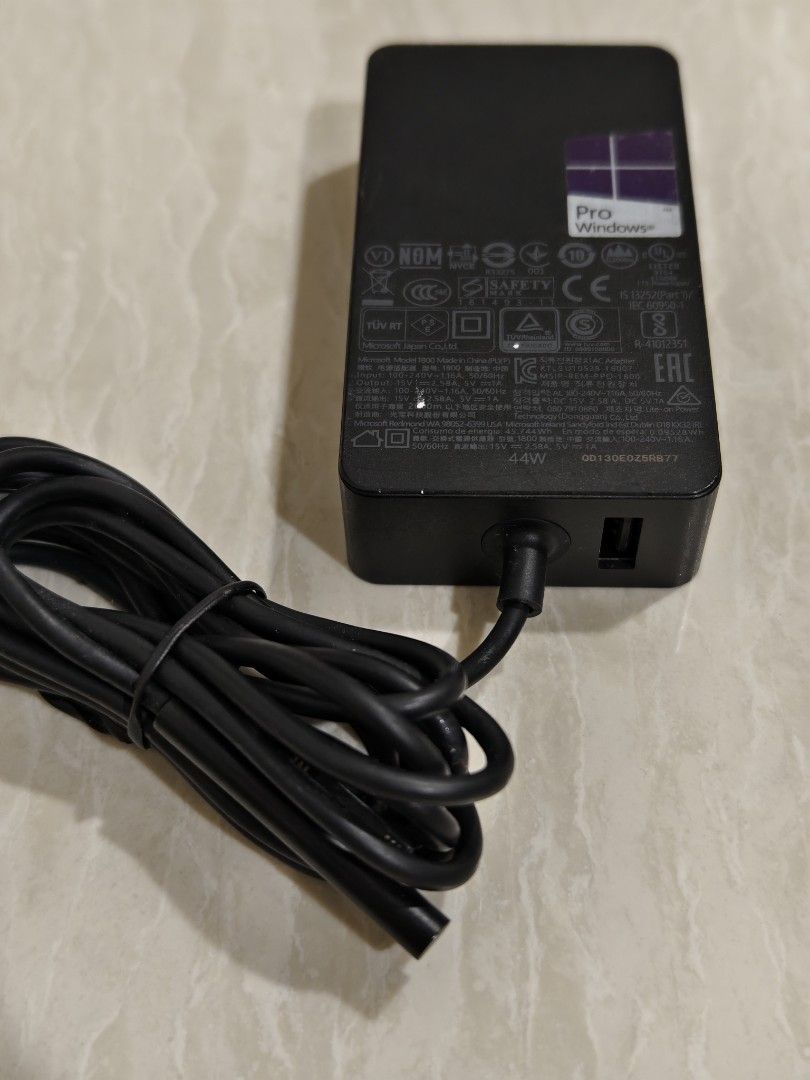 Microsoft Surface Pro Charger 24W, Computers & Tech, Parts ...
