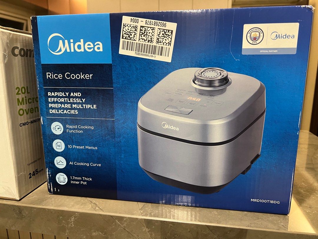 Midea Rice Cooker - Rapid Cooking, 10 Preset Menus, TV & Home ...