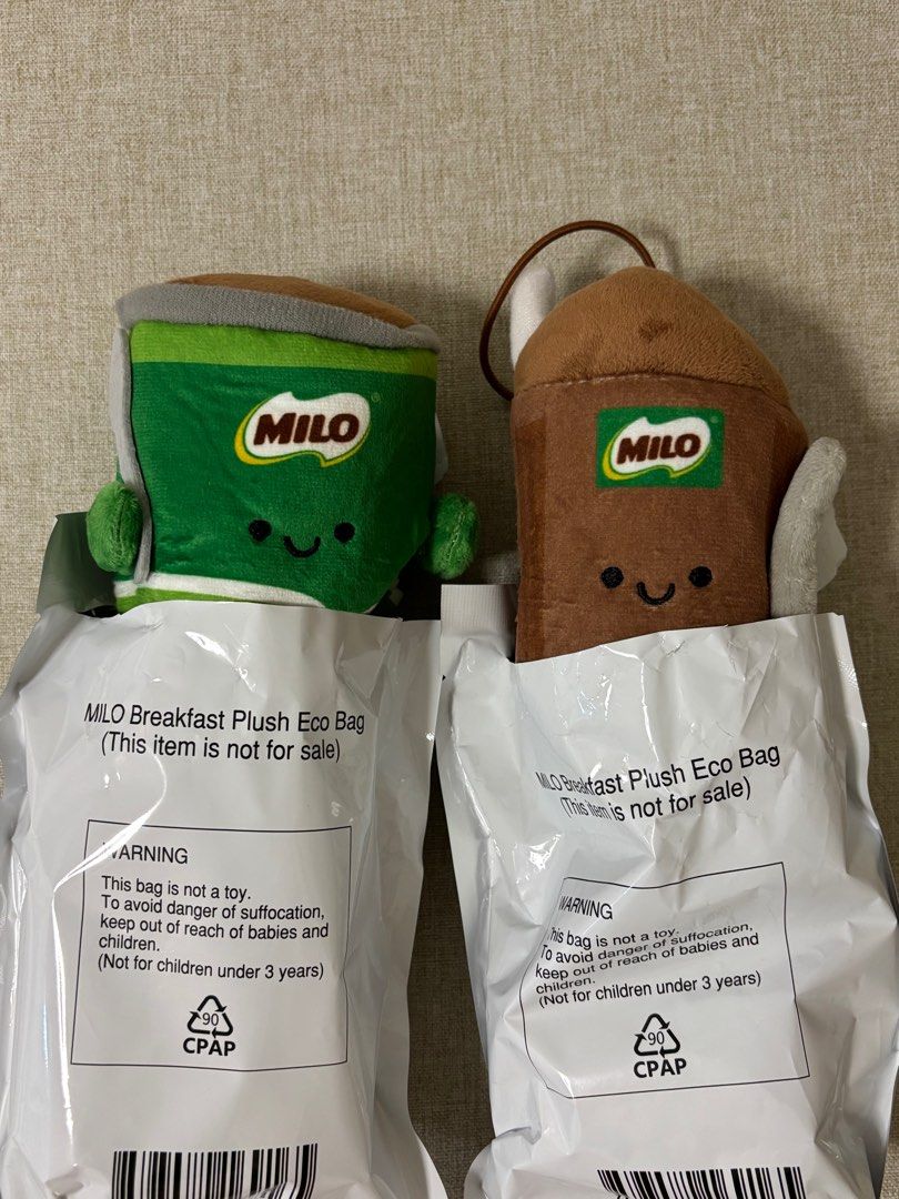 Milo plushies - milo tin and milo peng, Hobbies & Toys, Toys & Games on ...