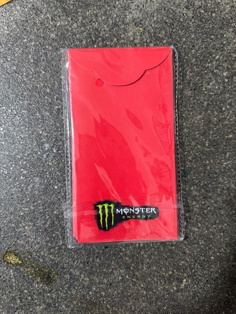 Monster Energy Ang Pao Packet, Everything Else on Carousell