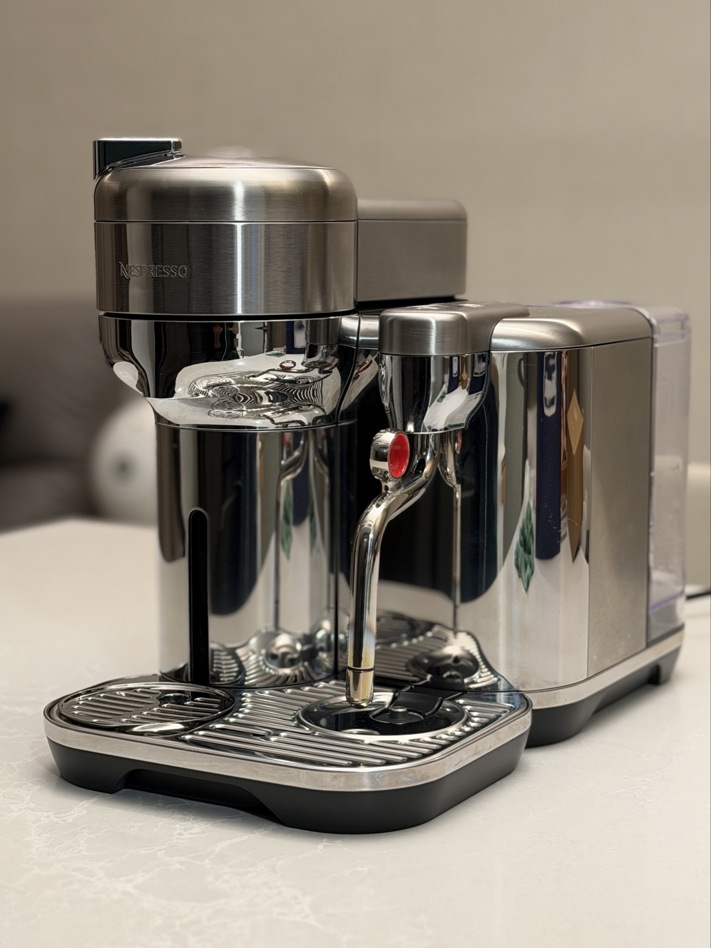 Nespresso Vertuo Creatista Coffee Machine - Stainless Steel, TV & Home ...