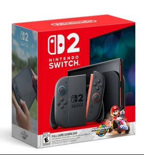 Nintendo Switch 2 Mario Kart World Bundle, Video Gaming, Video Game ...
