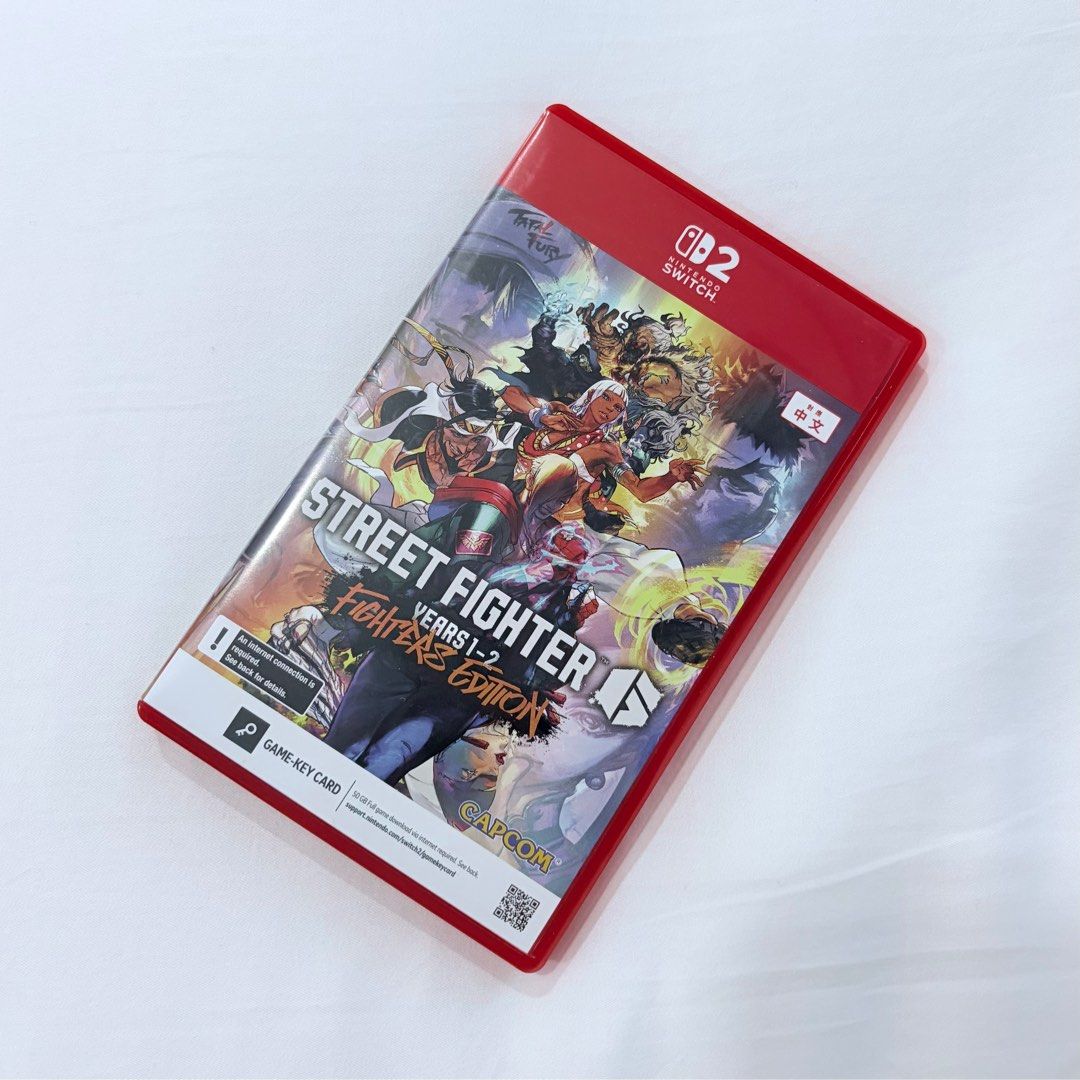 Nintendo Switch 2 Game - Street Fighter 6 w Unused DLC Code, Video ...
