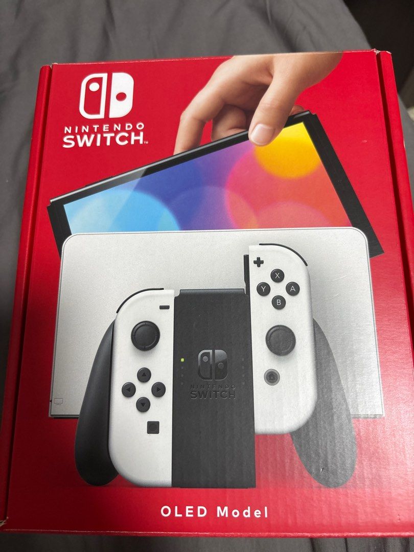 Nintendo Switch OLED Model - White, Video Gaming, Video Game Consoles ...