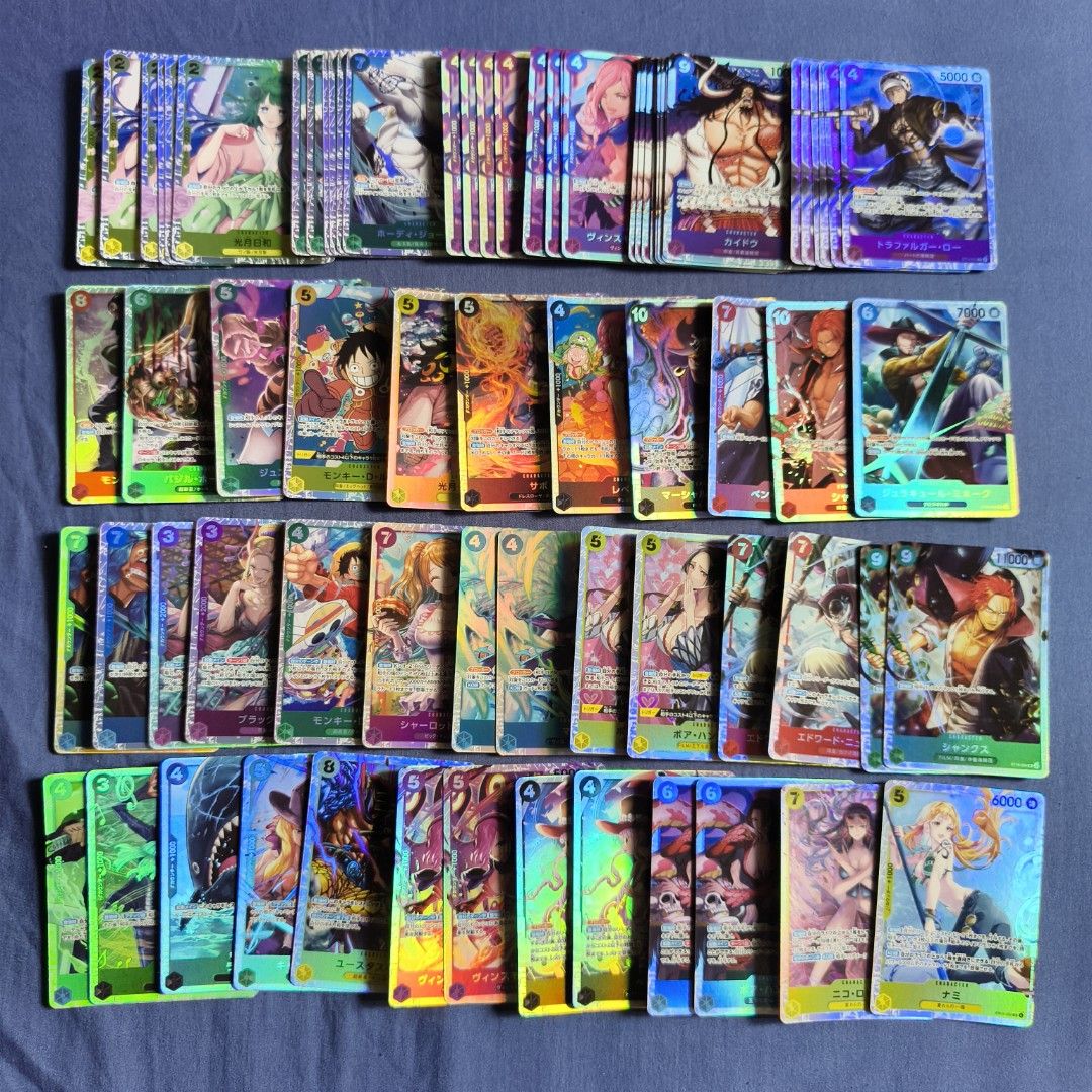 One Piece Card Game Assorted SR, Hobbies & Toys, Toys & Games on Carousell