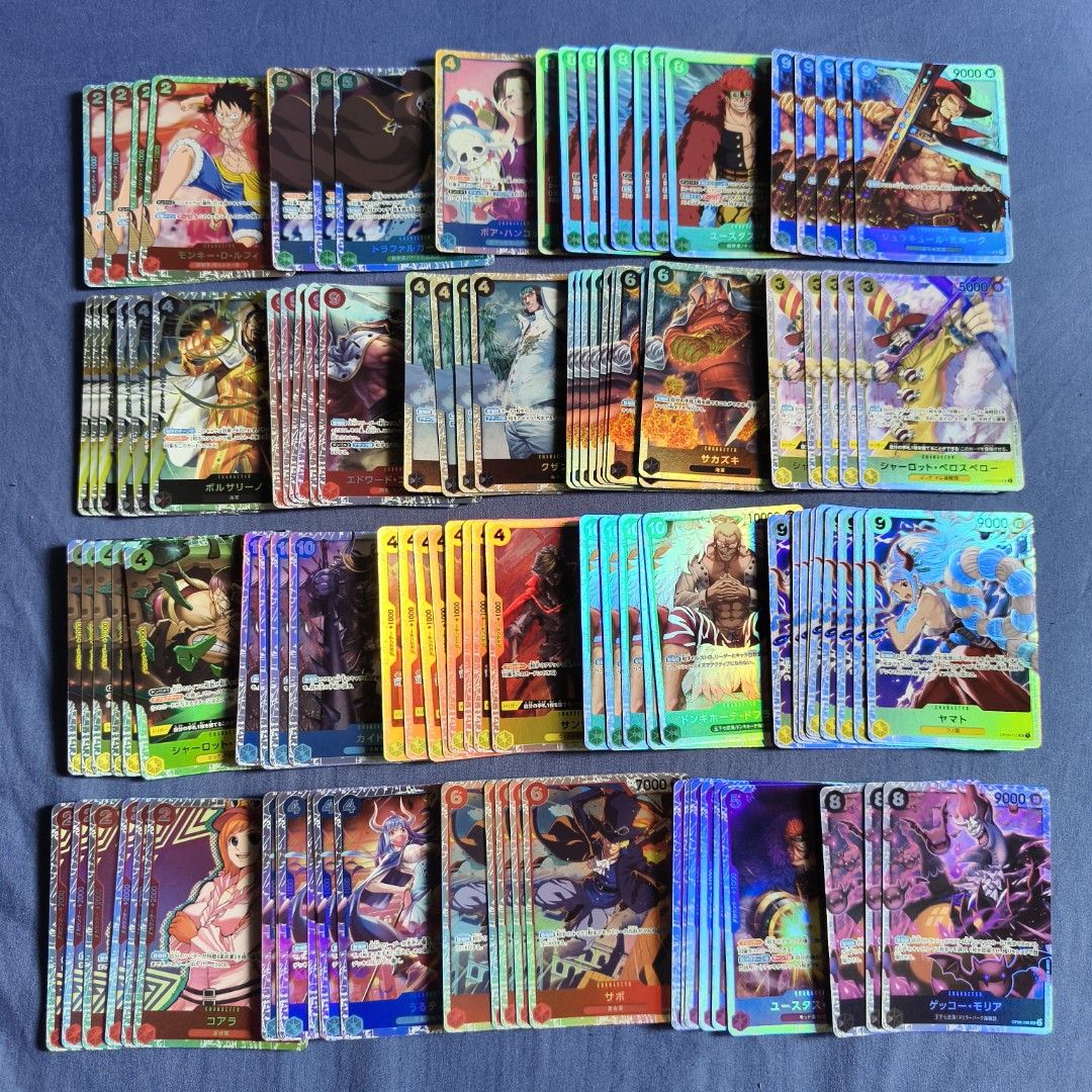 One Piece Card Game Assorted SR, Hobbies & Toys, Toys & Games on Carousell