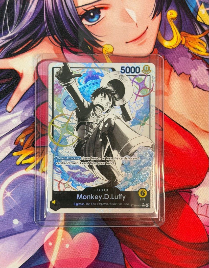 One Piece Card Game (English)-Monkey D. Luffy Leader ST-29 Promo ...