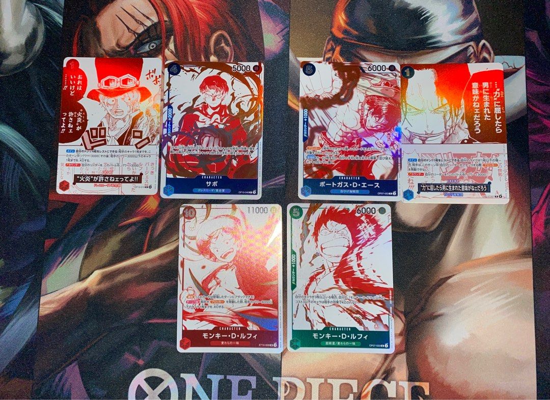 One Piece TCG The 3 Brothers - 3rd Anniversary Treasure Campaign Promo ...