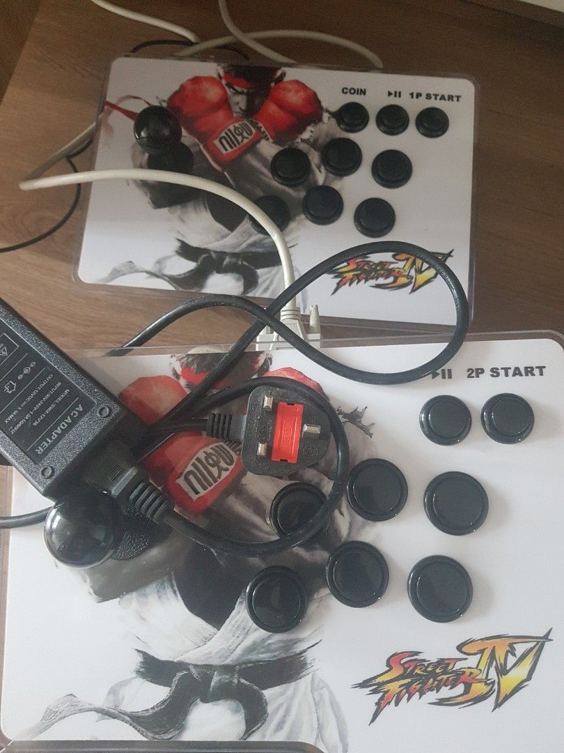 Pandora box arcade console - Street Fighter Design, Video Gaming, Video ...