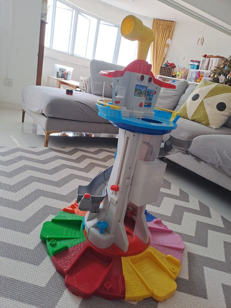 Paw Patrol Lookout Tower Playset, Hobbies & Toys, Toys & Games on Carousell