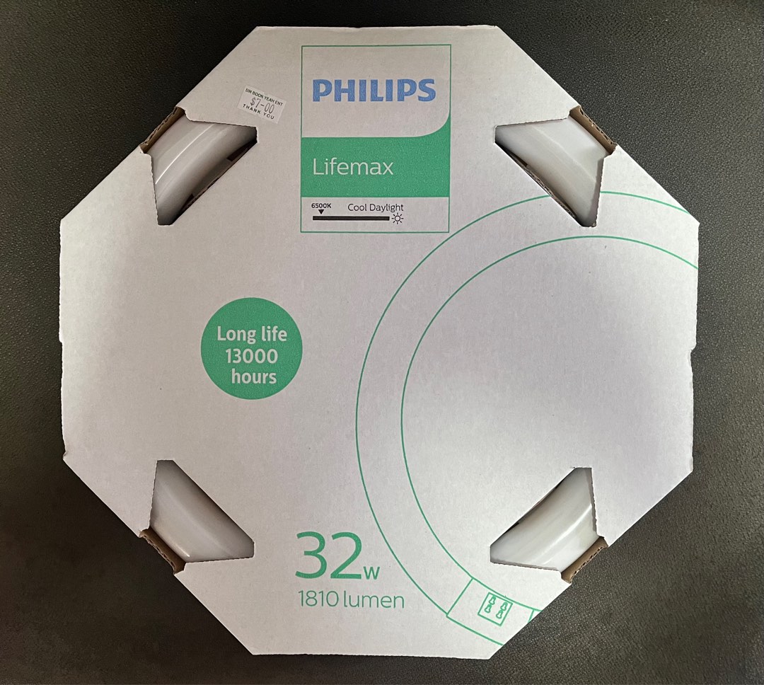 Philips Lifemax 32W LED Panel Light - Cool Daylight, Furniture & Home ...