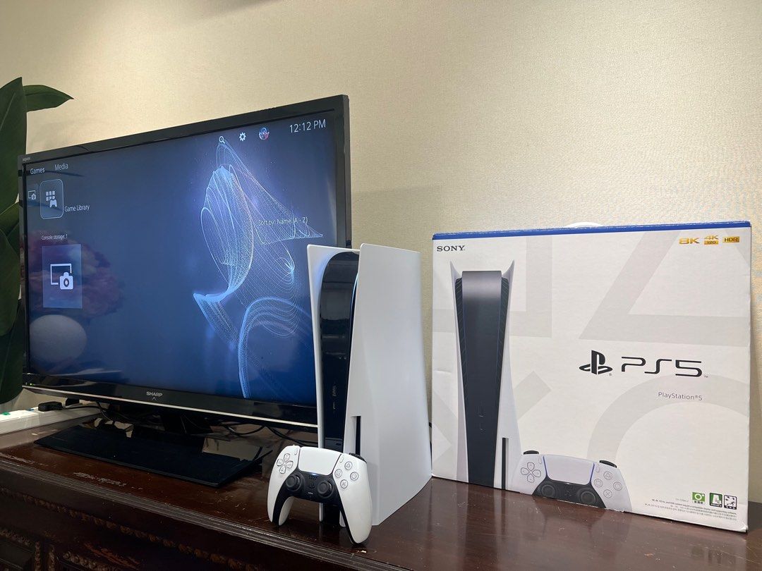 Playstation PS5 Disc 825GB, Video Gaming, Video Game Consoles ...