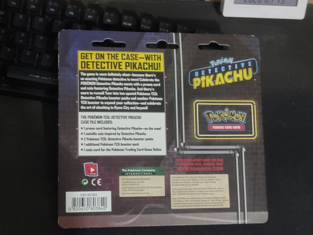 Pokemon 2019 TCG Detective Pikachu Case File, Hobbies & Toys, Toys ...