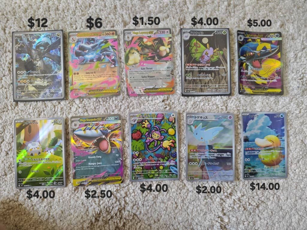 Pokemon Cards - Assorted Cards - Various Prices, Hobbies & Toys, Toys ...